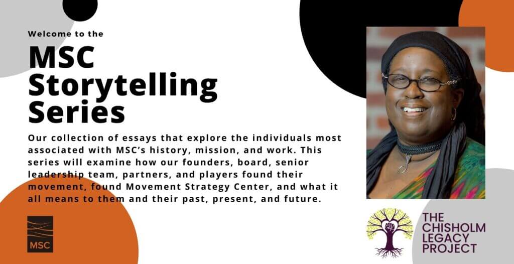 The MSC Storytelling Series: Jacqui Patterson - Movement Strategy Center